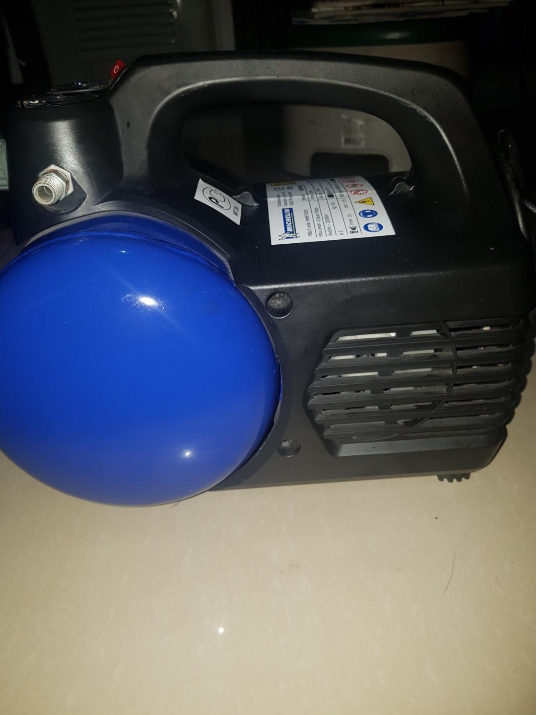 MICHELIN AIR COMPRESSOR MBL 6, Motorbikes, Motorbike Parts ...