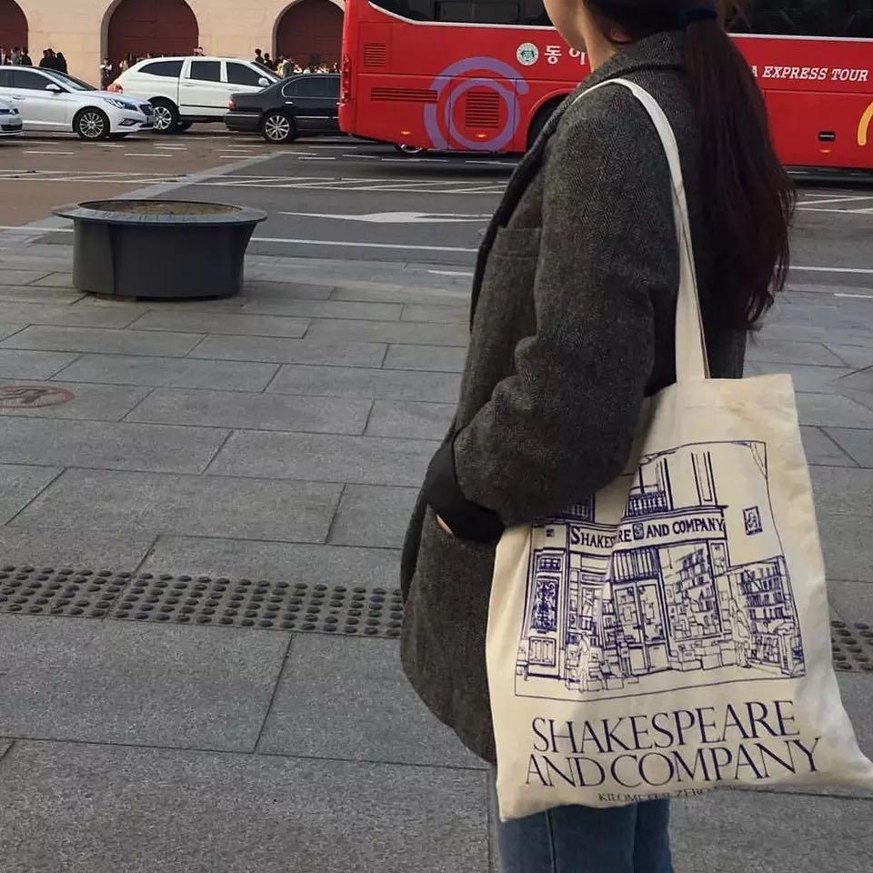 Minimalistic Multiple Design Museum Canvas Tote Bag, Women's Fashion ...