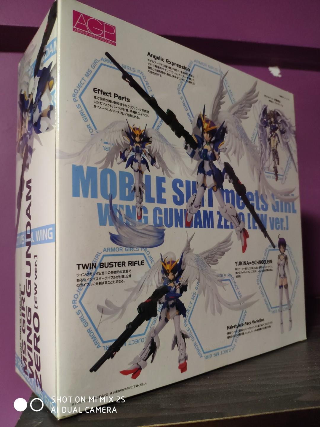 MS GIRL WING Gundam Zero EW Ver., Hobbies & Toys, Toys & Games on Carousell