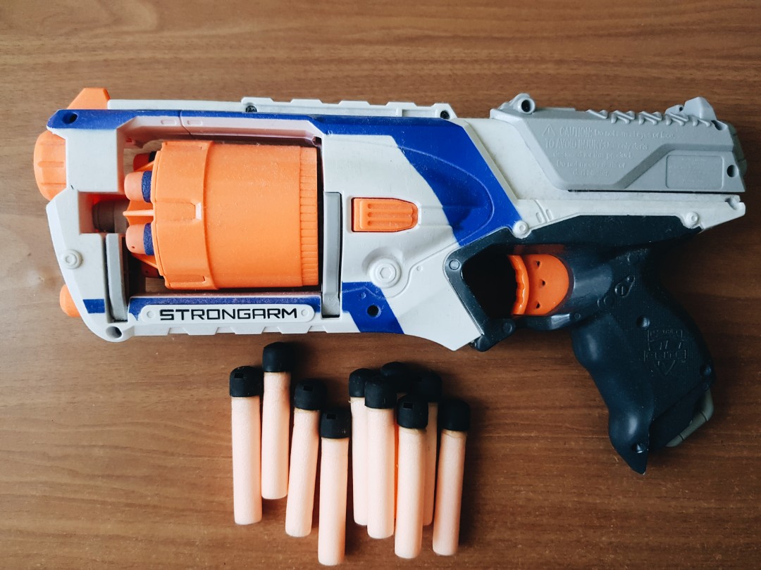 Nerf Strongarm, Hobbies & Toys, Toys & Games on Carousell