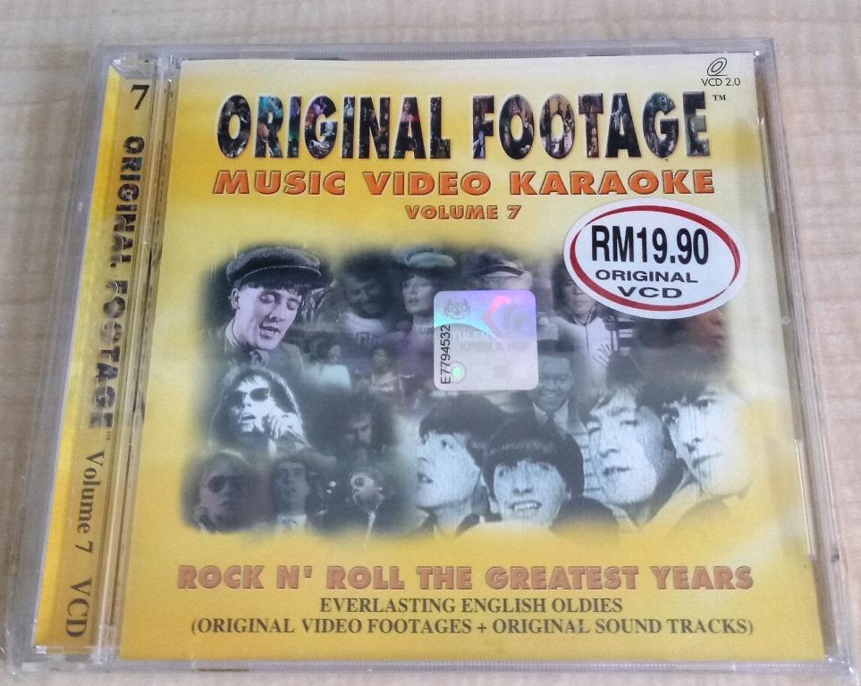 Original Footage Music Video Karaoke VCD Vol.7 Rock N Roll Greatest ...