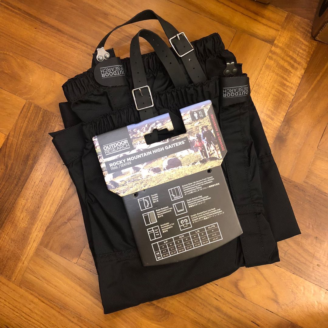 Outdoor Research Rocky Mountain High Gaiters XL TG Men, Men's Fashion ...