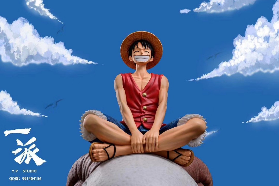 [PO] YP STUDIO One Piece Statue Luffy On Going Merry, Hobbies & Toys ...