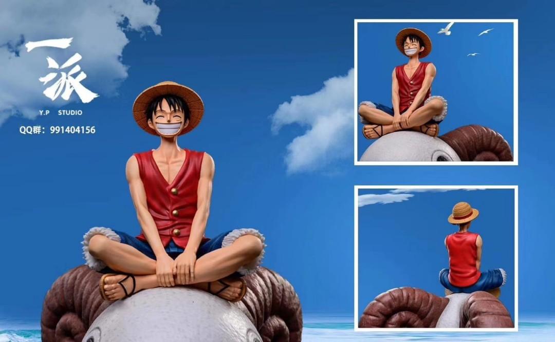 [PO] YP STUDIO One Piece Statue Luffy On Going Merry, Hobbies & Toys ...