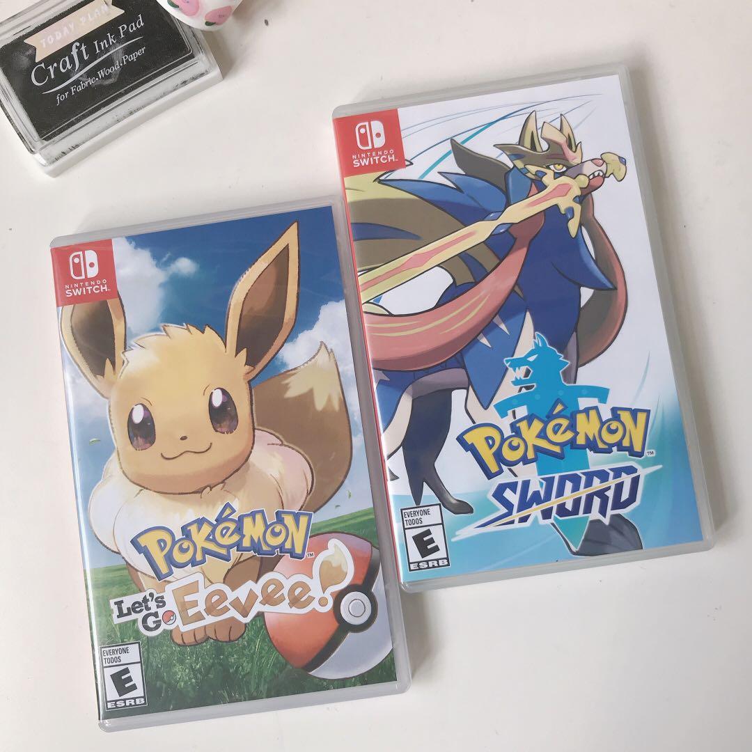 Pokemon Sword Pokemon Let’s Go Eevee Game, Video Gaming, Video Games ...