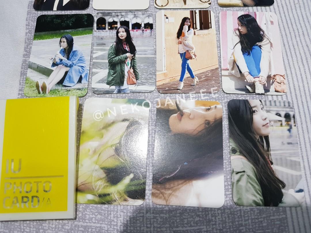 IU Official Photocards - Set A (15pcs), Hobbies & Toys, Memorabilia & Collectibles, K-Wave on ...