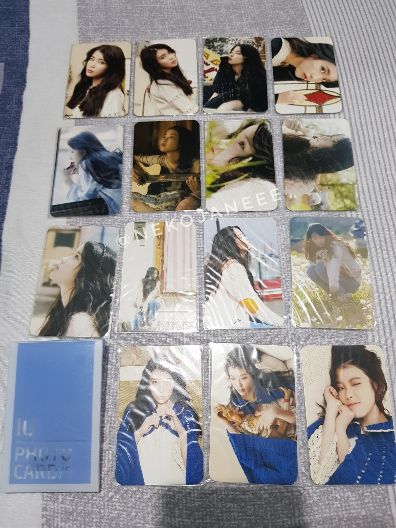 IU Official Photocards - Set B(15pcs), Hobbies & Toys, Memorabilia & Collectibles, K-Wave on ...