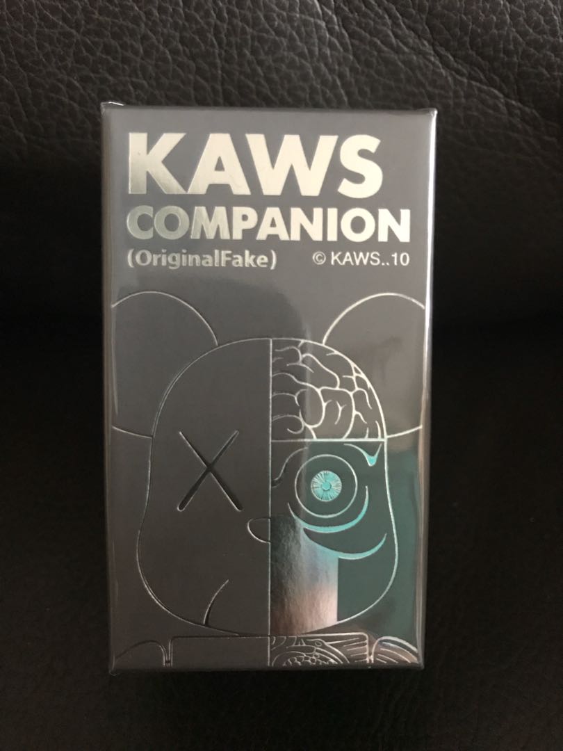 100% Rare Kaws Companion OriginalFake Dissected Grey 100% Bearbrick ...