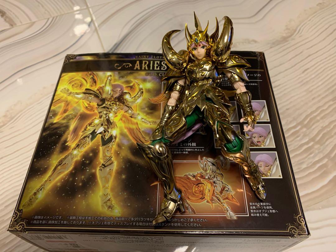 Saint Seiya Saint Cloth Myth EX Aries Mu (God Cloth) BY BANDAI SPIRITS ...