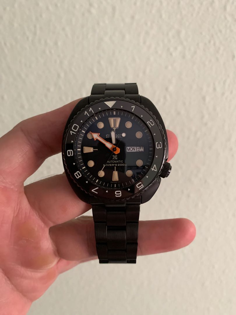 Seiko Ninja Turtle GMT MOD, Men's Fashion, Watches on Carousell