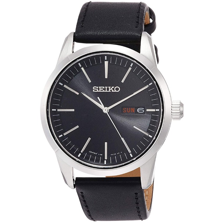 Seiko Selection JDM Solar 100M Leather Male Watch SBPX123 (PRE-ORDER ...