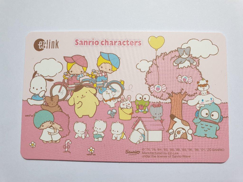 (Set of 2) Sanrio Characters Limited Edition Ezlink card, Everything ...