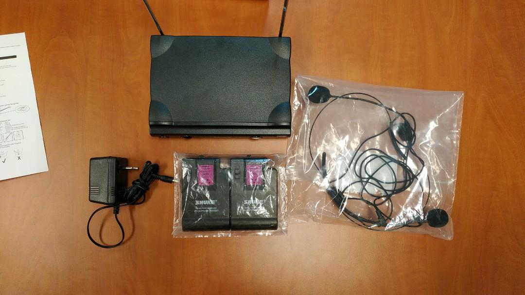 SHUKE Wireless Microphone system. (Grid Type), Audio, Portable Audio ...