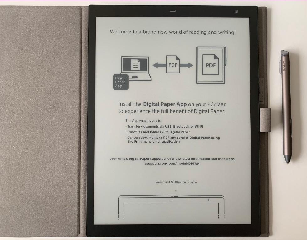 SONY Digital Paper DPT-RP1 13.3", Mobile Phones & Gadgets, Tablets ...