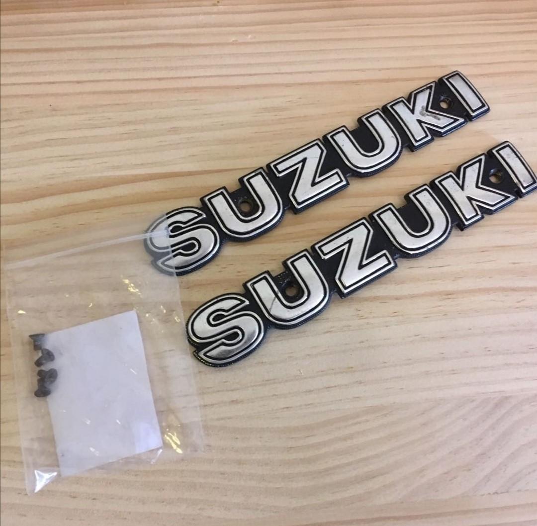 Suzuki Emblem, Motorcycles, Motorcycle Accessories on Carousell