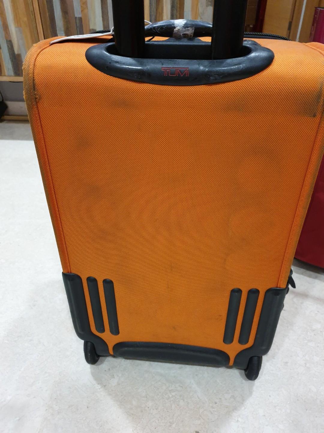 TUMI 24" Orange Classic Alpha series, Hobbies & Toys, Travel, Travel Essentials & Accessories on ...