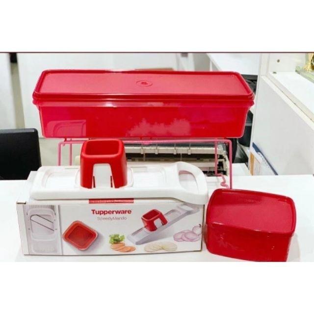 Tupperware Speedy Mando + FREE (Snowflake Square Round and Thin Stor ...