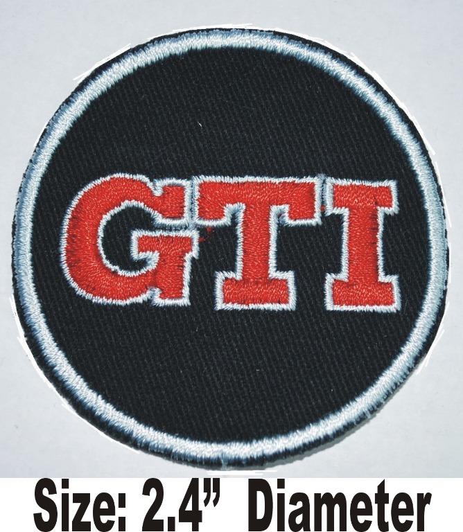 Volkswagen GTI Golf Embroidered Cloth Patch, Hobbies & Toys, Stationary ...