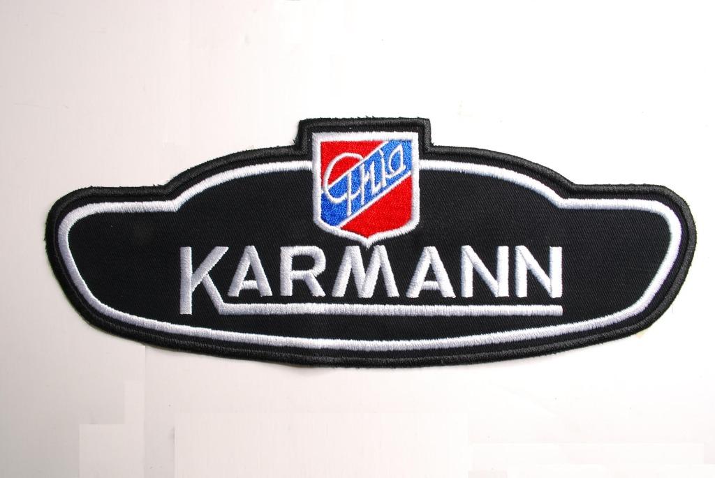 Volkswagen Karmann Ghia Embroidered Cloth Patch - 10" Large Patch ...