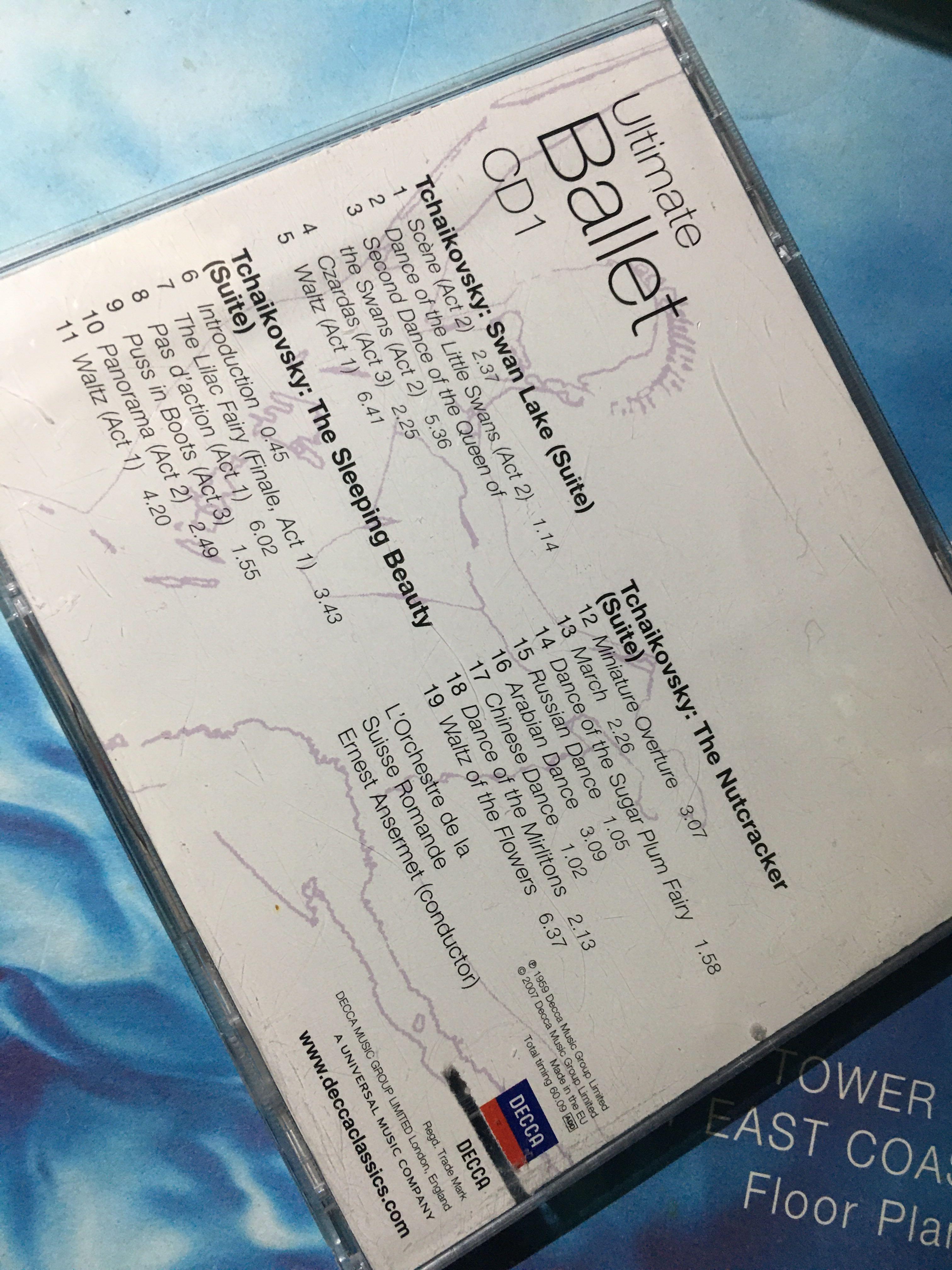 CD of Ultimate Ballet, Hobbies & Toys, Music & Media, CDs & DVDs on ...