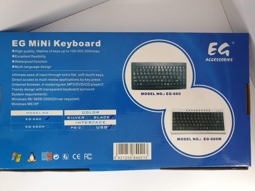 EG-660 USB Keyboard with Arabic Character Markings, Computers & Tech ...
