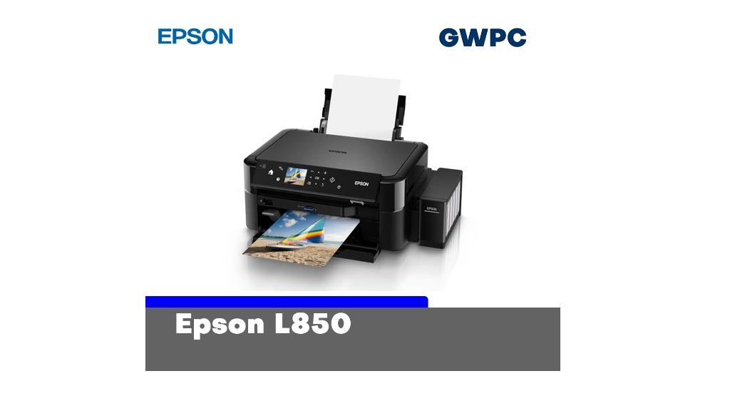 Epson L850 Photo All-in-One Ink Tank Printer, Computers & Tech ...
