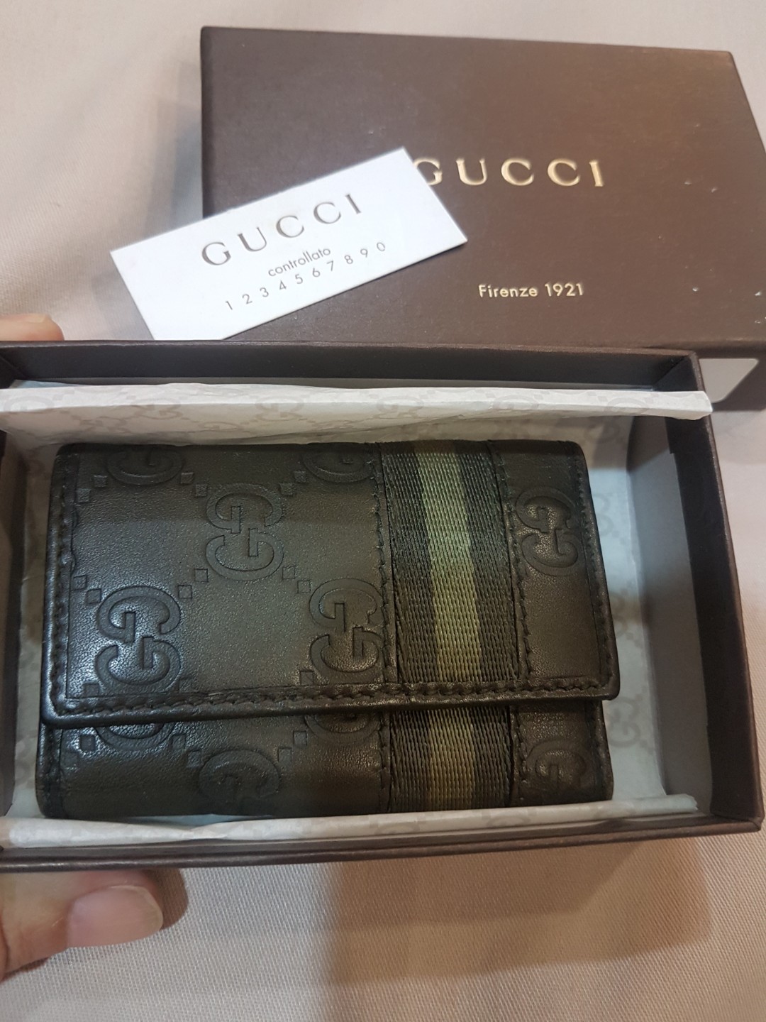 Gucci Key pouch, Luxury, Bags & Wallets on Carousell