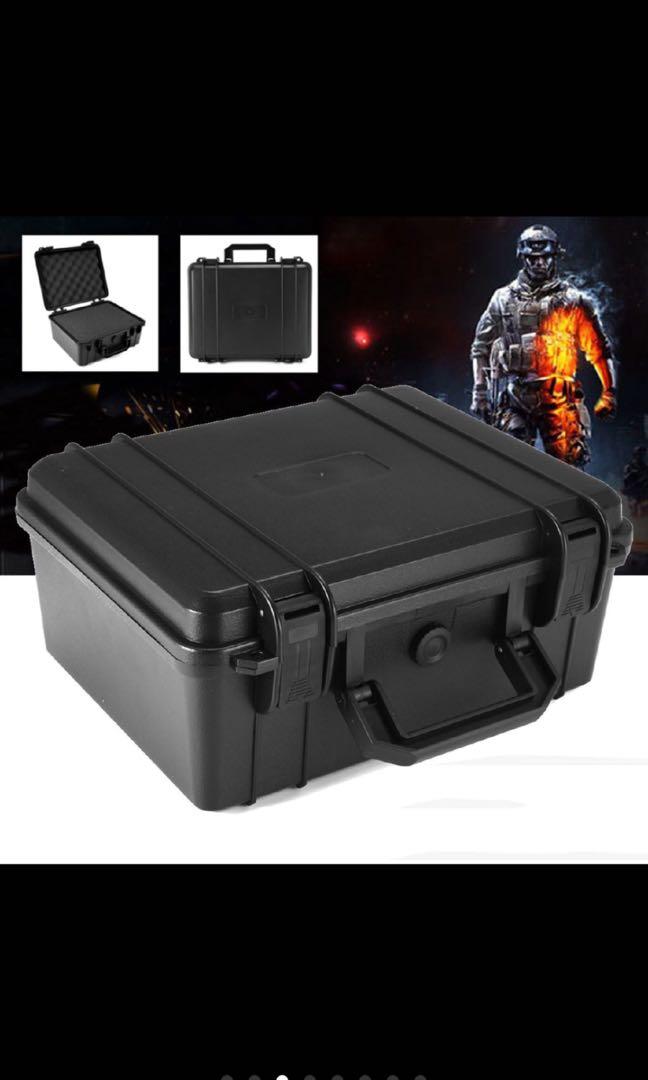 Hard case storage box, Motorcycles, Motorcycle Accessories on Carousell