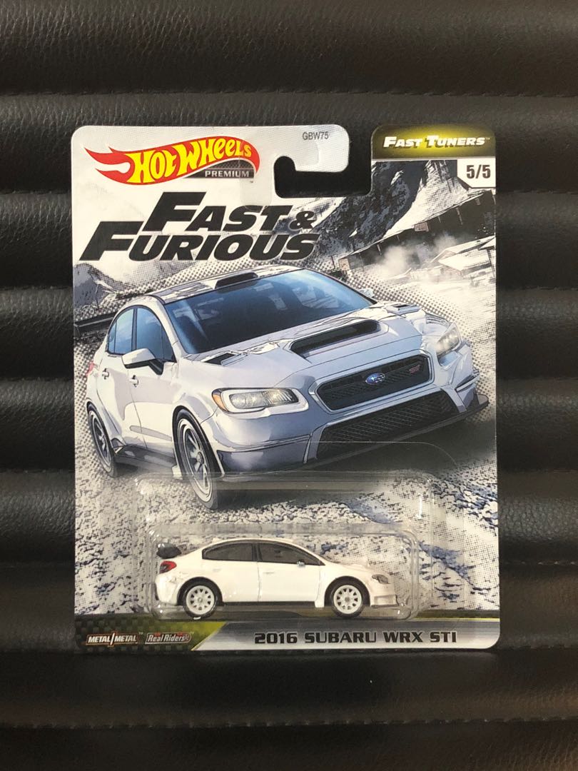 Hot Wheels Premium Fast & Furious Subaru Impreza WRX STI, Hobbies ...