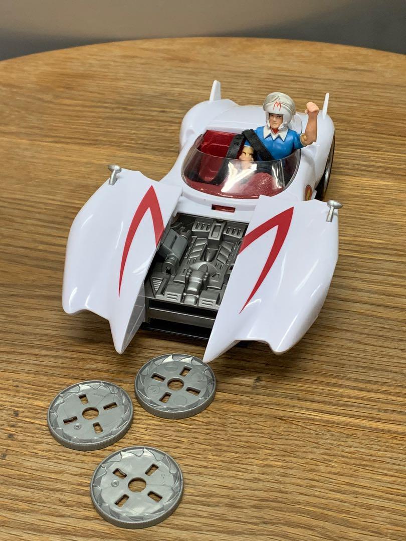 Hot Wheels SPEED RACER Mach 5 Racer X Chim-Chim Vehicle with Figure 賽車小 ...