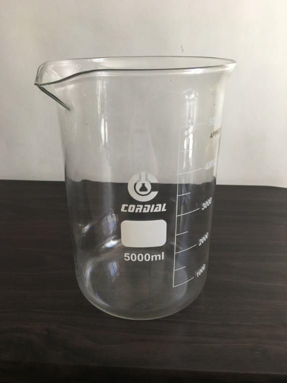 Laboratory Borosilicate Glass Beaker Low Form Cordial COMPLETE SIZES ...