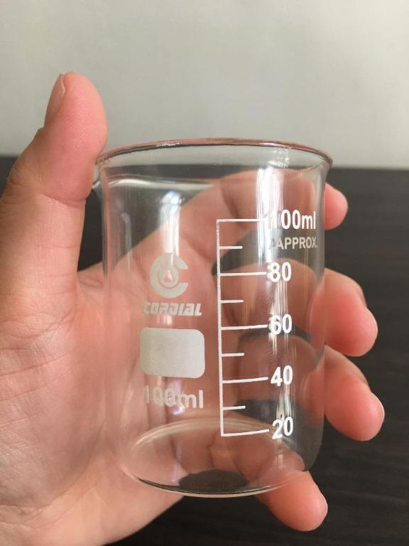 Laboratory Borosilicate Glass Beaker Low Form Cordial COMPLETE SIZES ...