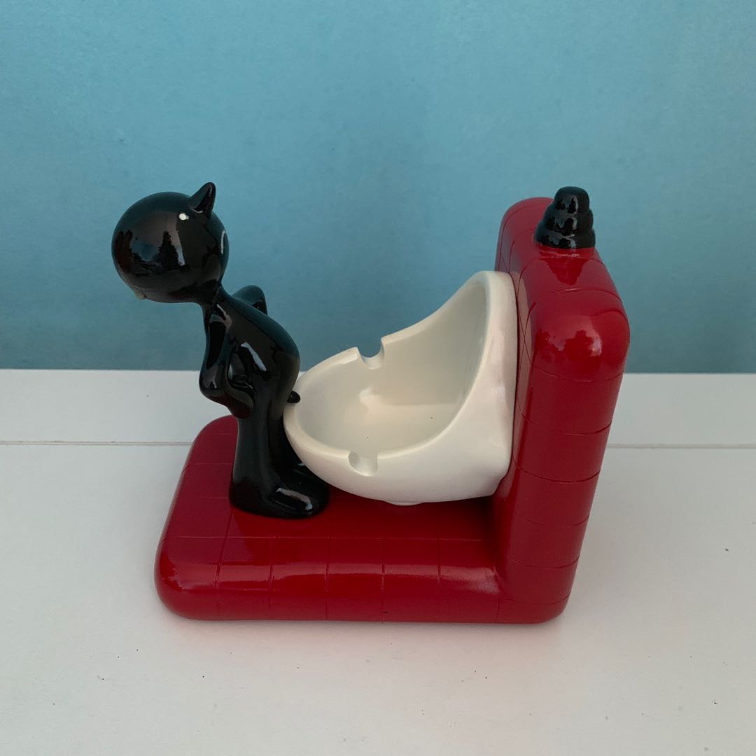 Man Toilet Peeing Figurine, Toys & Games, Bricks & Figurines on Carousell
