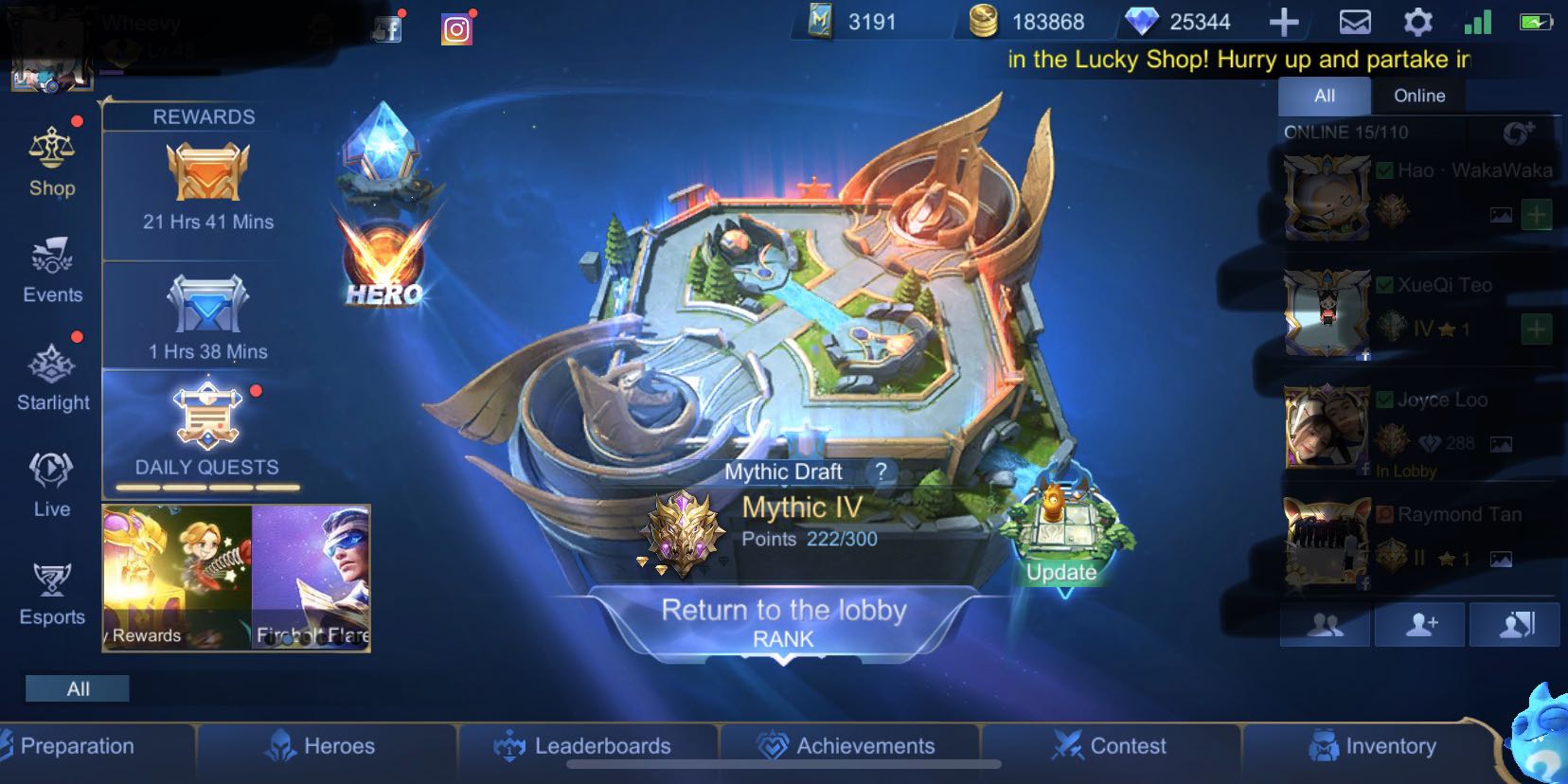 Mobile Legends Skins, Toys & Games, Video Gaming, In-Game Products on ...