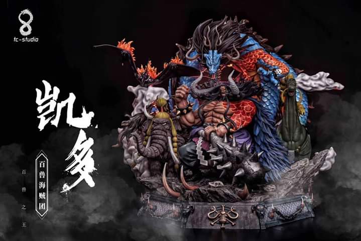 [PO] TC STUDIO One Piece Statue Kaido & Beast Pirates Commanders ...