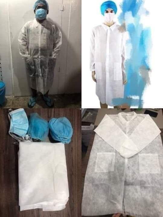 PPE Complete Set Personal Protective Equipment Set, Health & Nutrition ...