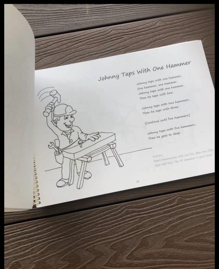 Preschool - Song Book, Hobbies & Toys, Books & Magazines, Children's ...