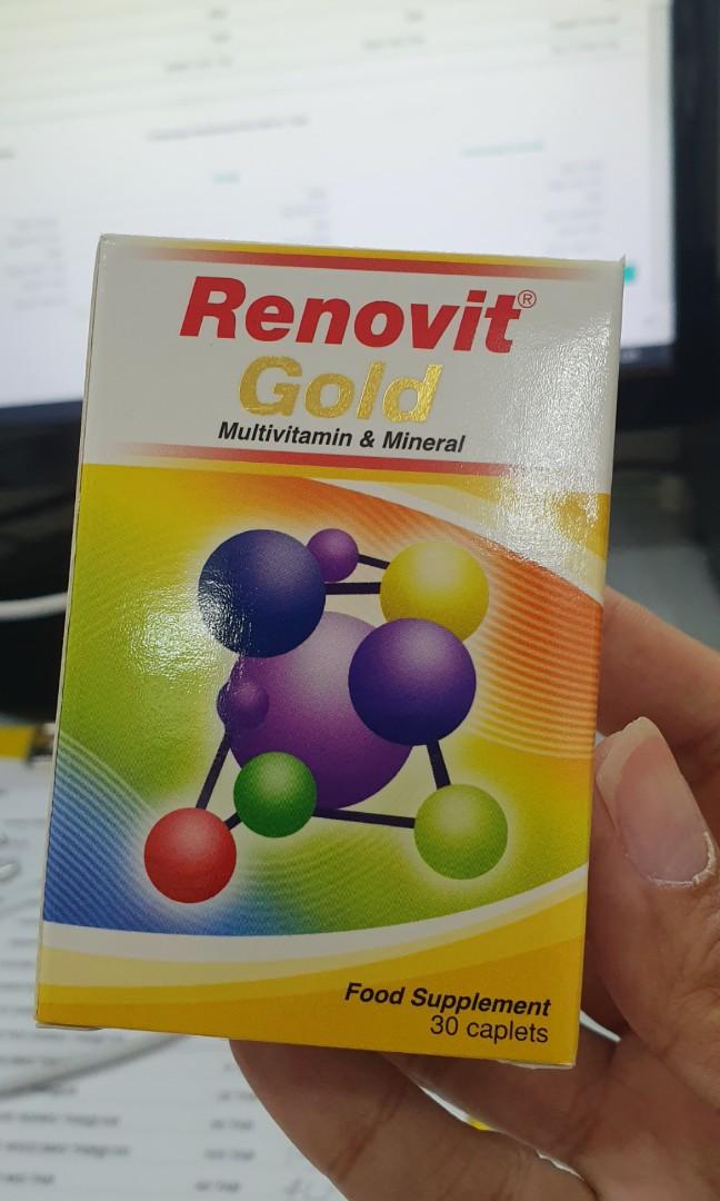 Renovit gold isi 30, Kesehatan & Kecantikan, Kulit, Sabun & Tubuh di ...