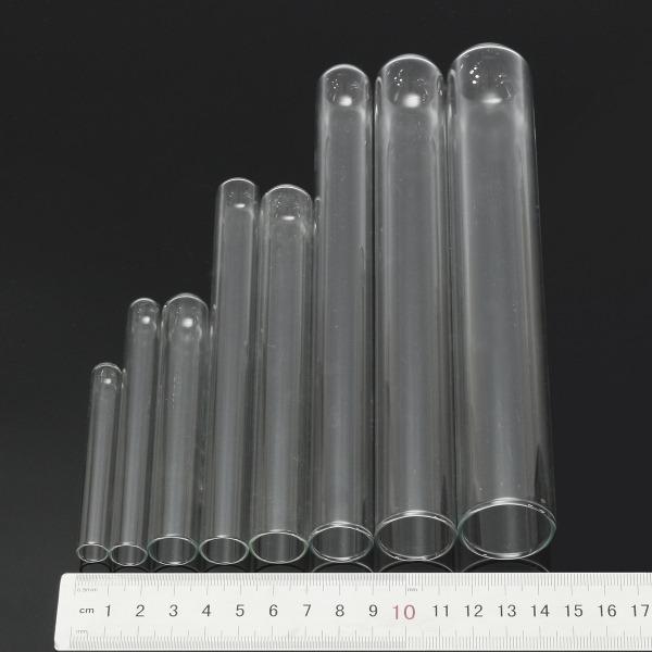 Transparent Lab Borosilicate Glass Test Tube in Different Size for ...