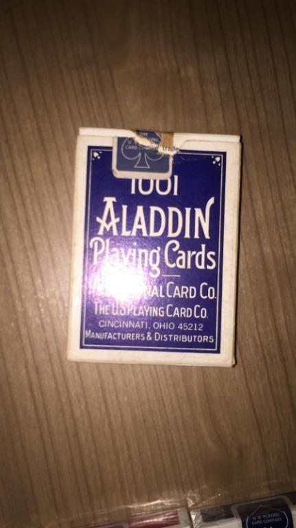 Vintage Aladdin 1001 Playing Cards [Doubled-sided], Hobbies & Toys ...