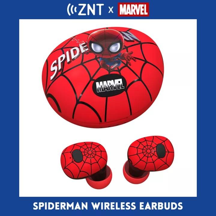 ZNT x MARVEL SpiderMan Wireless earbuds, Audio, Earphones on Carousell