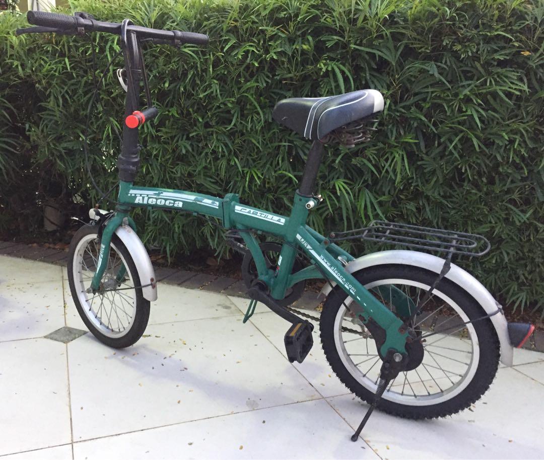 Aleoca Cartilla 16-inch foldable bicycle, Sports Equipment, Bicycles ...