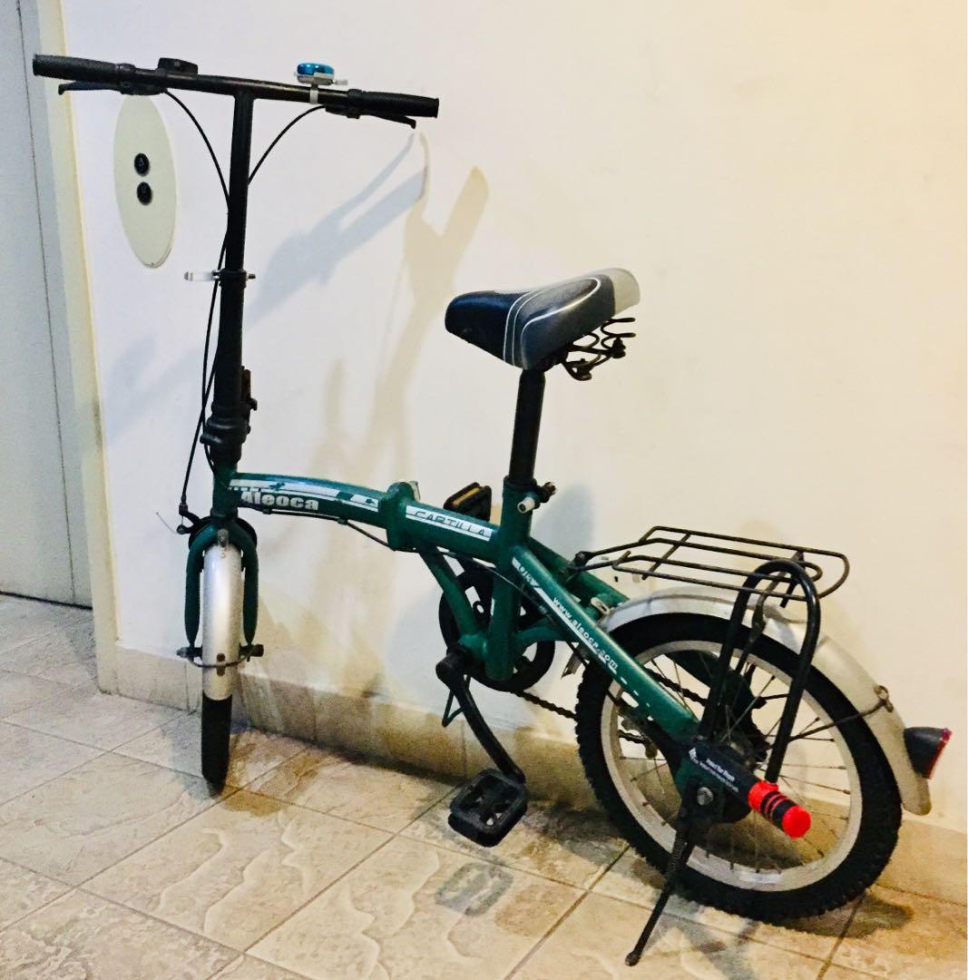 Aleoca Cartilla 16-inch foldable bicycle, Sports Equipment, Bicycles ...