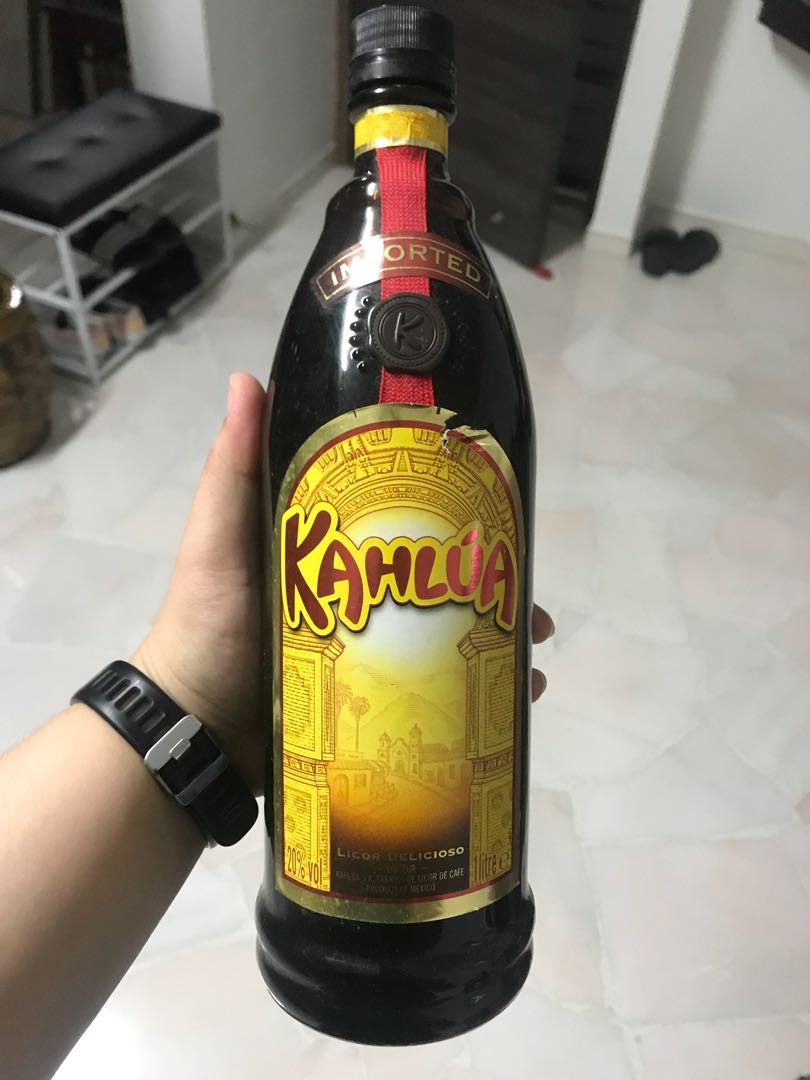 Brand New 1 Litre Kahlua, Food & Drinks, Alcoholic Beverages on Carousell