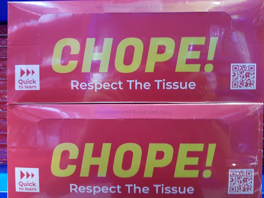 Chope! The Card Game, Hobbies & Toys, Toys & Games on Carousell