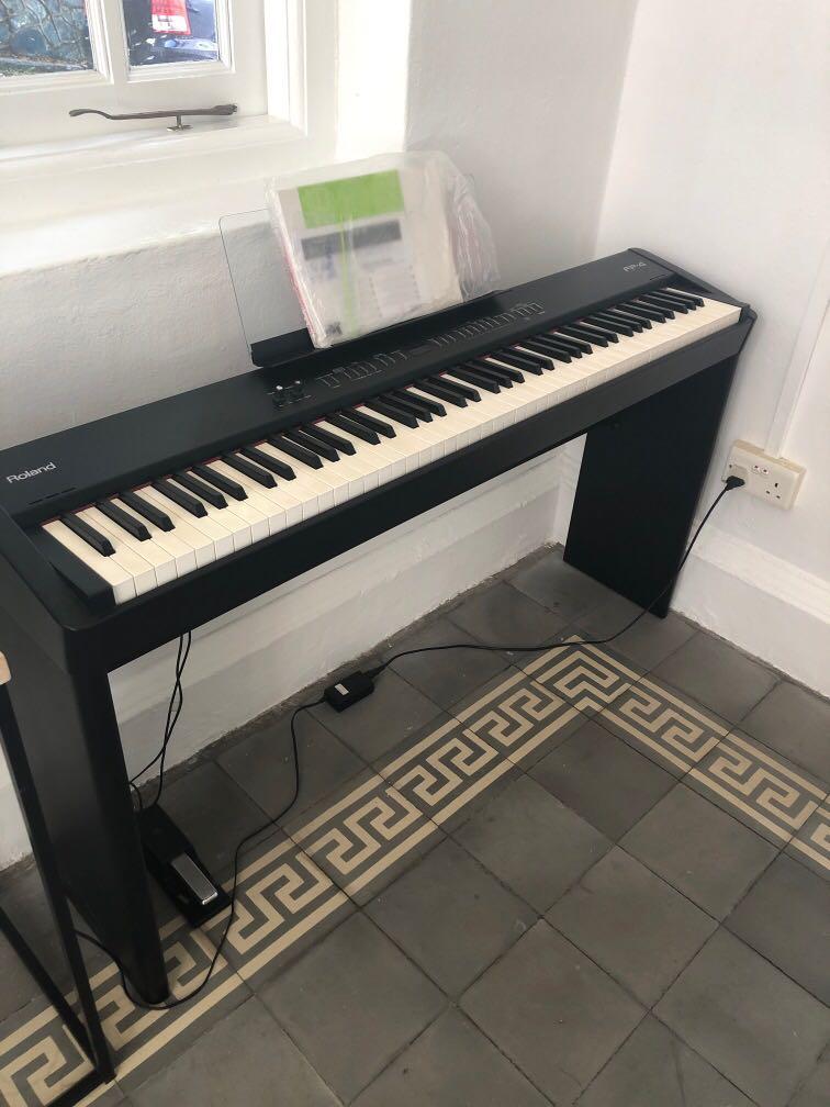 Digital Piano Roland FP-4, Music & Media, Music Instruments on Carousell
