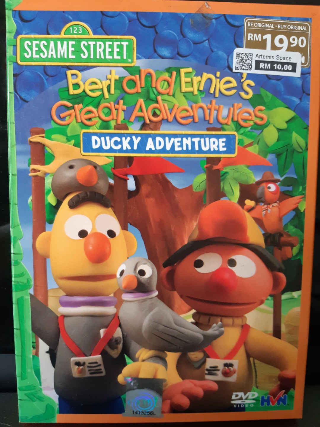 (DVD) Bert & Ernies Great Ducky Adventure, Hobbies & Toys, Music ...