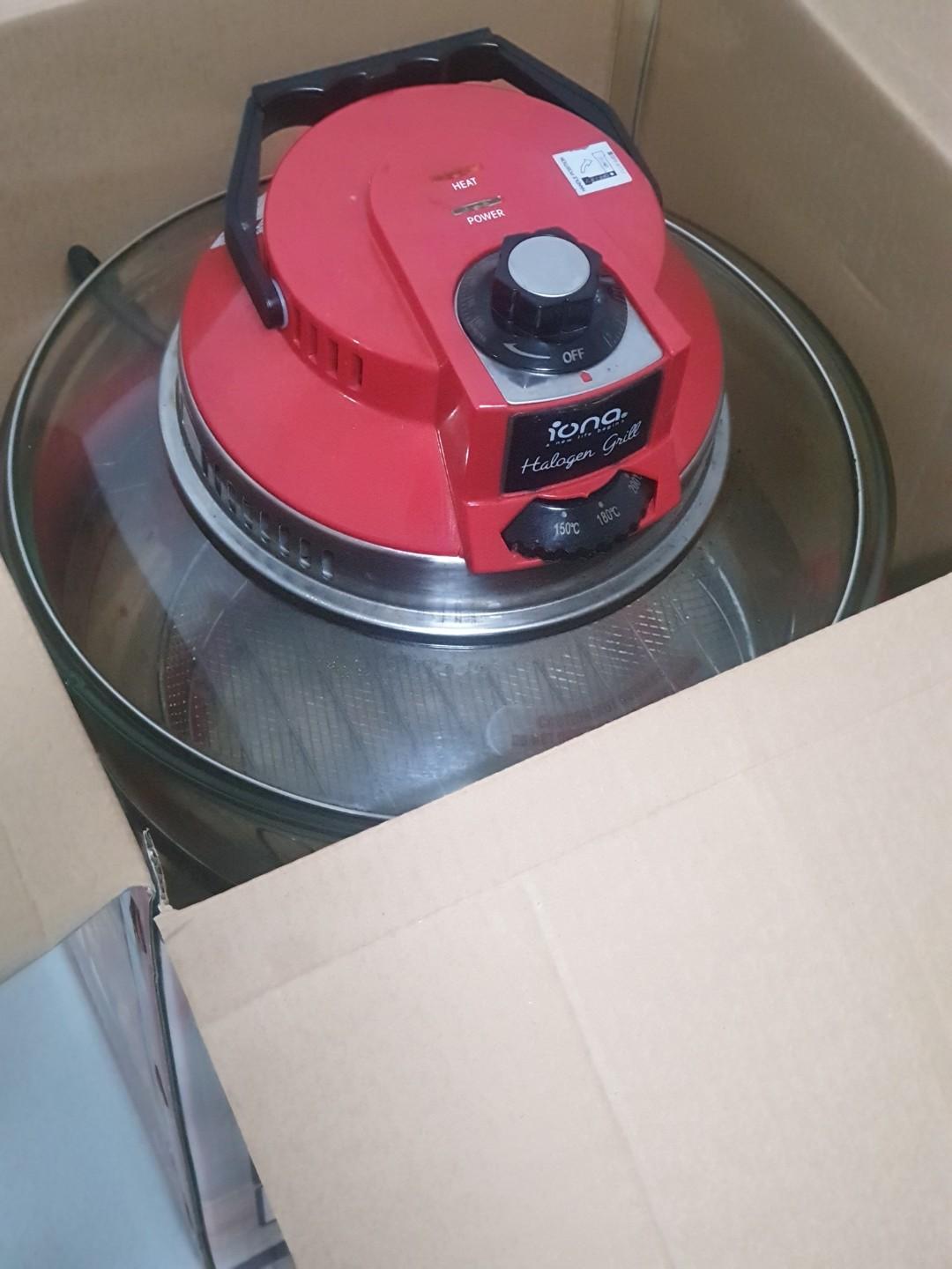 Iona halogen grill, TV & Home Appliances, Kitchen Appliances, BBQ ...