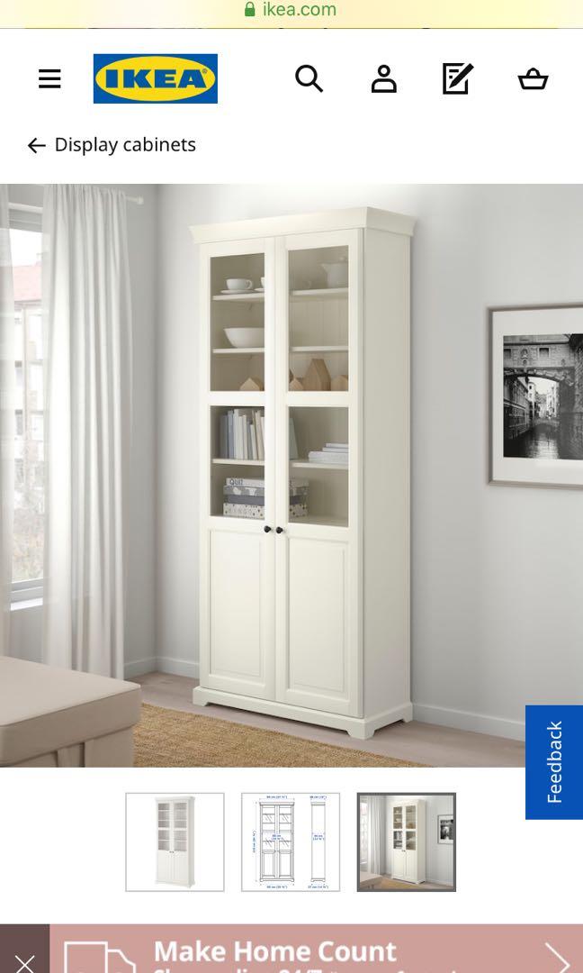 IKEA Liatorp large shelving unit. Good condition., Furniture & Home ...