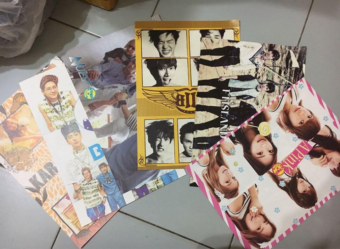 Mini posters, Hobbies & Toys, Collectibles & Memorabilia, Fan ...
